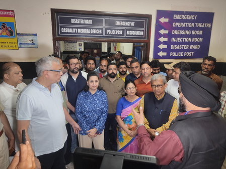 Trinamool Leaders Meet People Affected by Pak's Cross-border Shelling ...